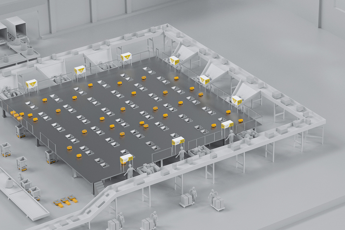 立镖机器人 - 智能分拣机器人 柔性智能分拣解决方案